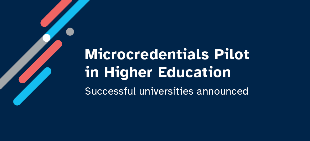 Successful higher education providers announced to deliver new microcredentials - Department of ...